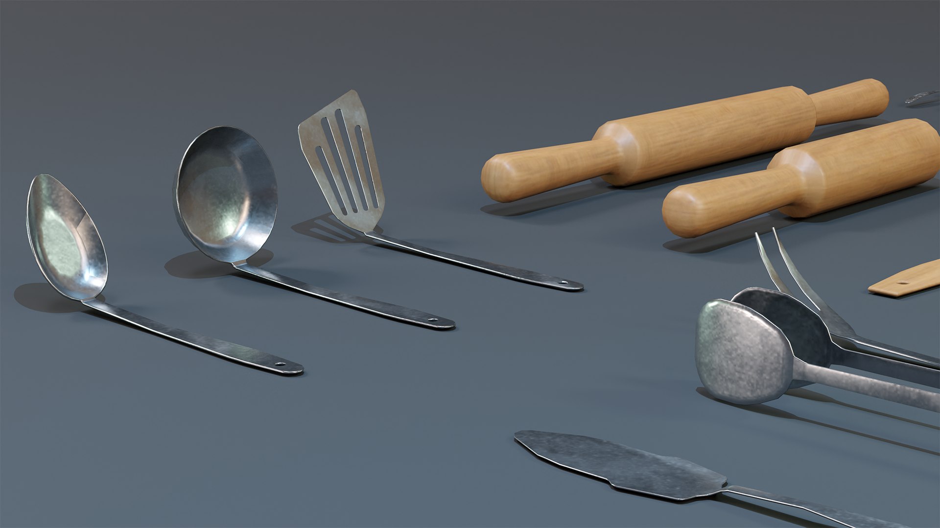 3D Kitchen Tools Model - TurboSquid 2229480