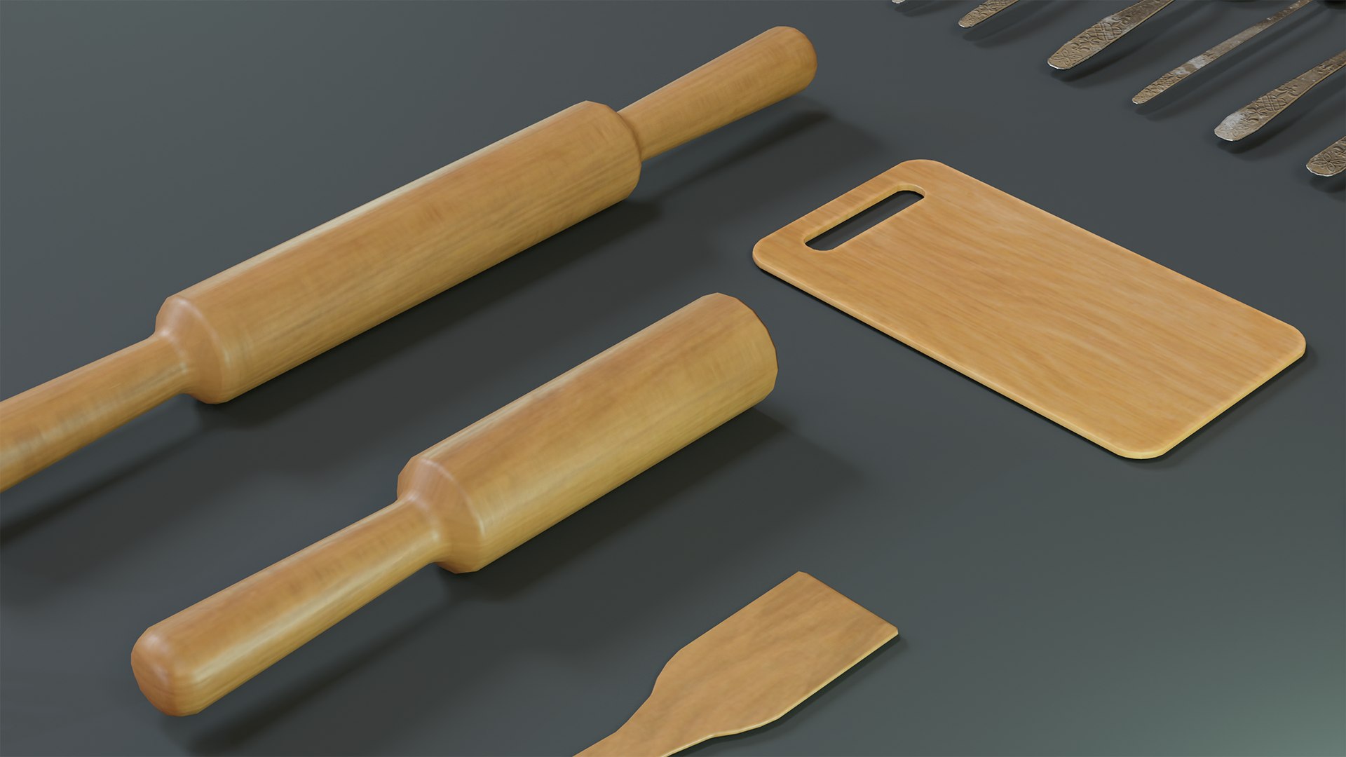 3D Kitchen Tools Model - TurboSquid 2229480