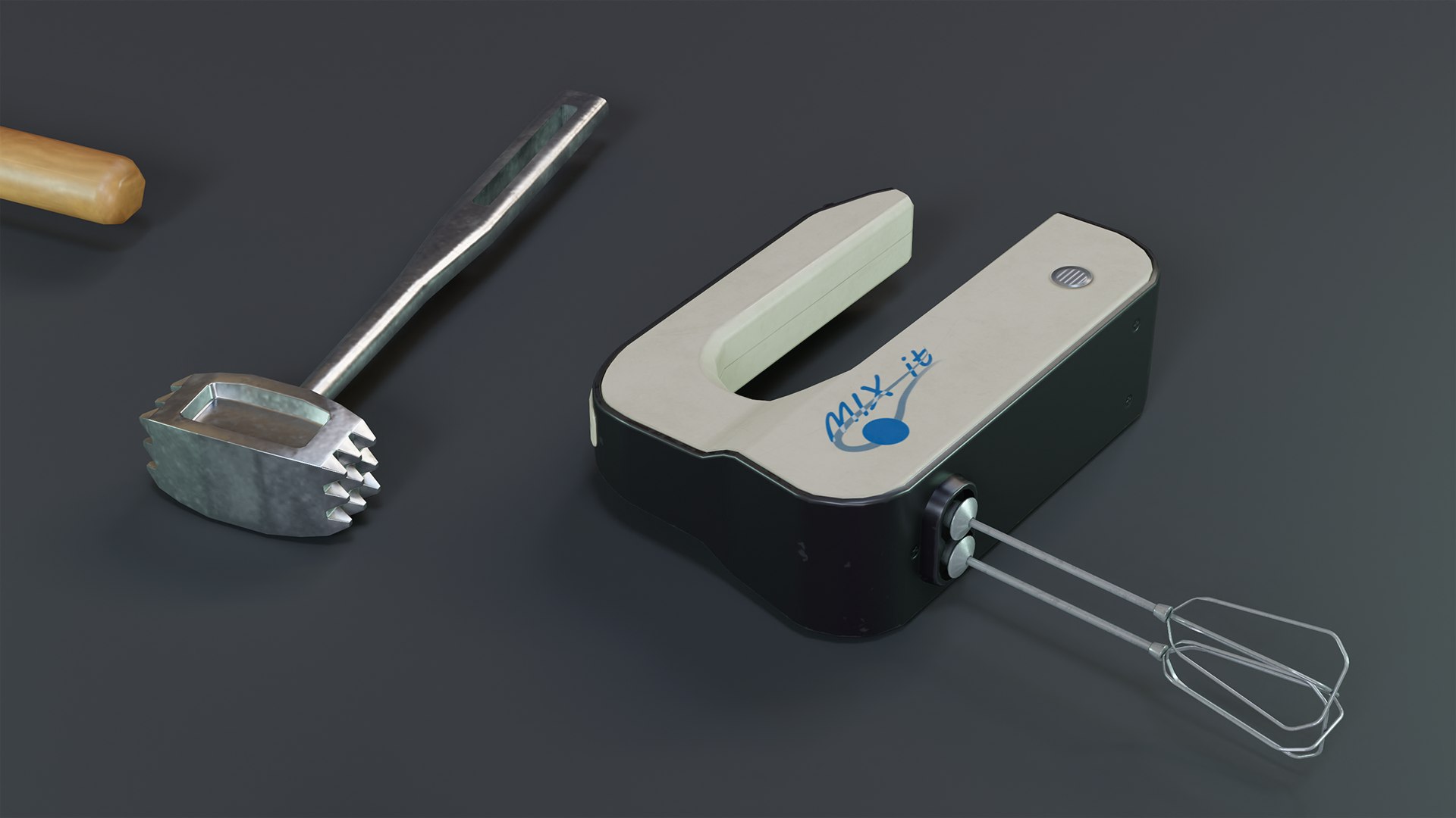 3D Kitchen Tools Model - TurboSquid 2229480