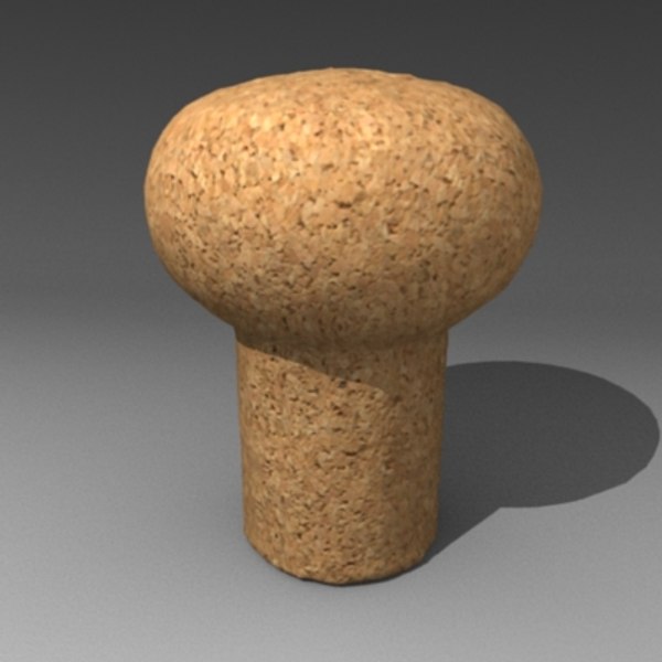 3d cork model