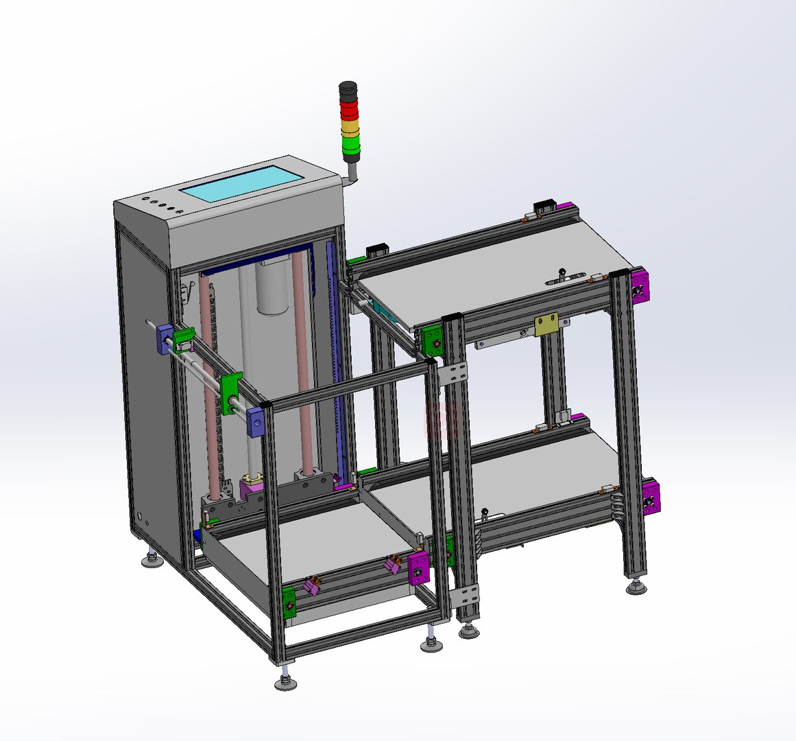 Lifter Assembly Machine Model - TurboSquid 1300129