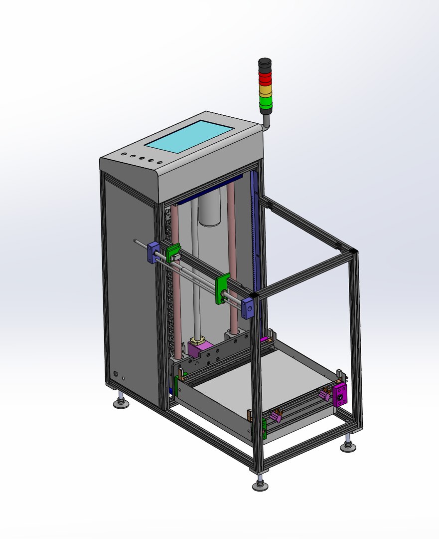 Lifter Assembly Machine Model - TurboSquid 1300129