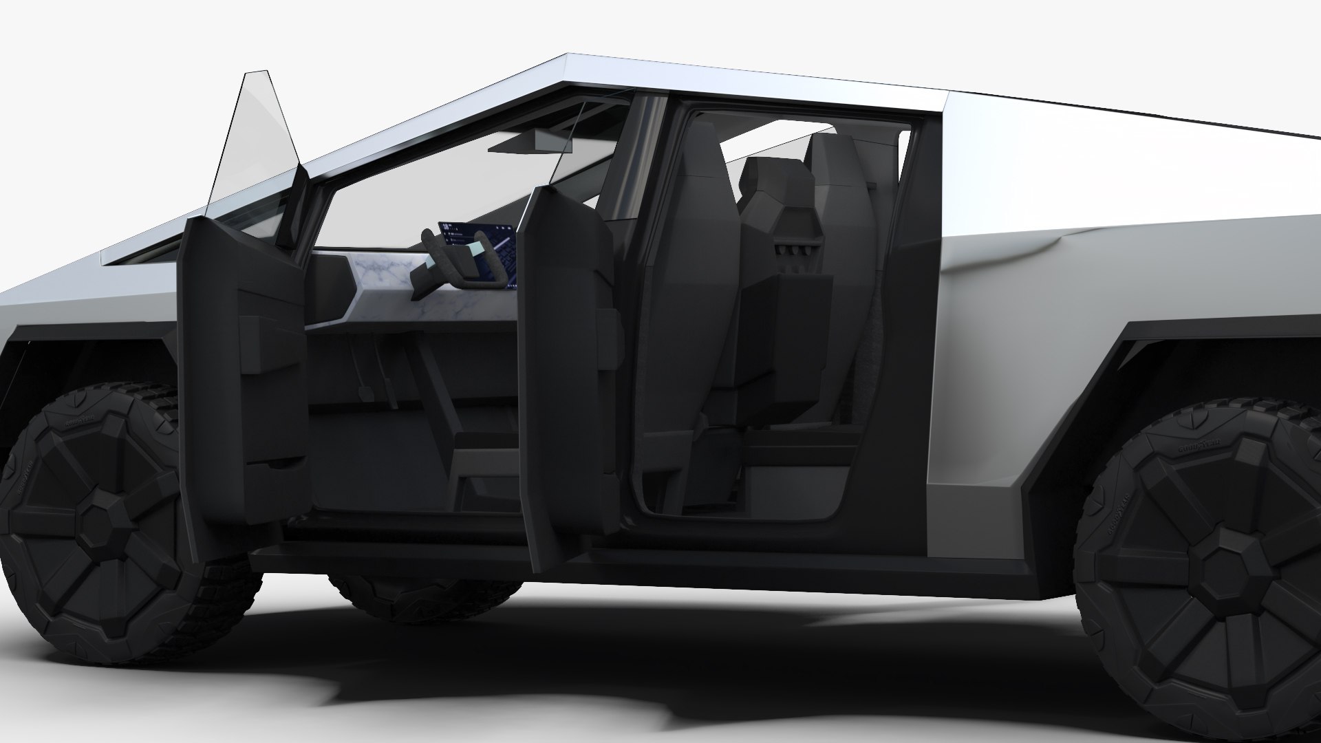 3D Tesla Cybertruck Model - TurboSquid 1700442