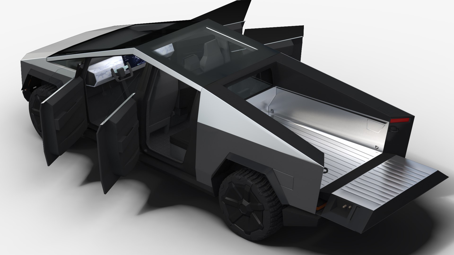 3D Tesla Cybertruck Model - TurboSquid 1700442