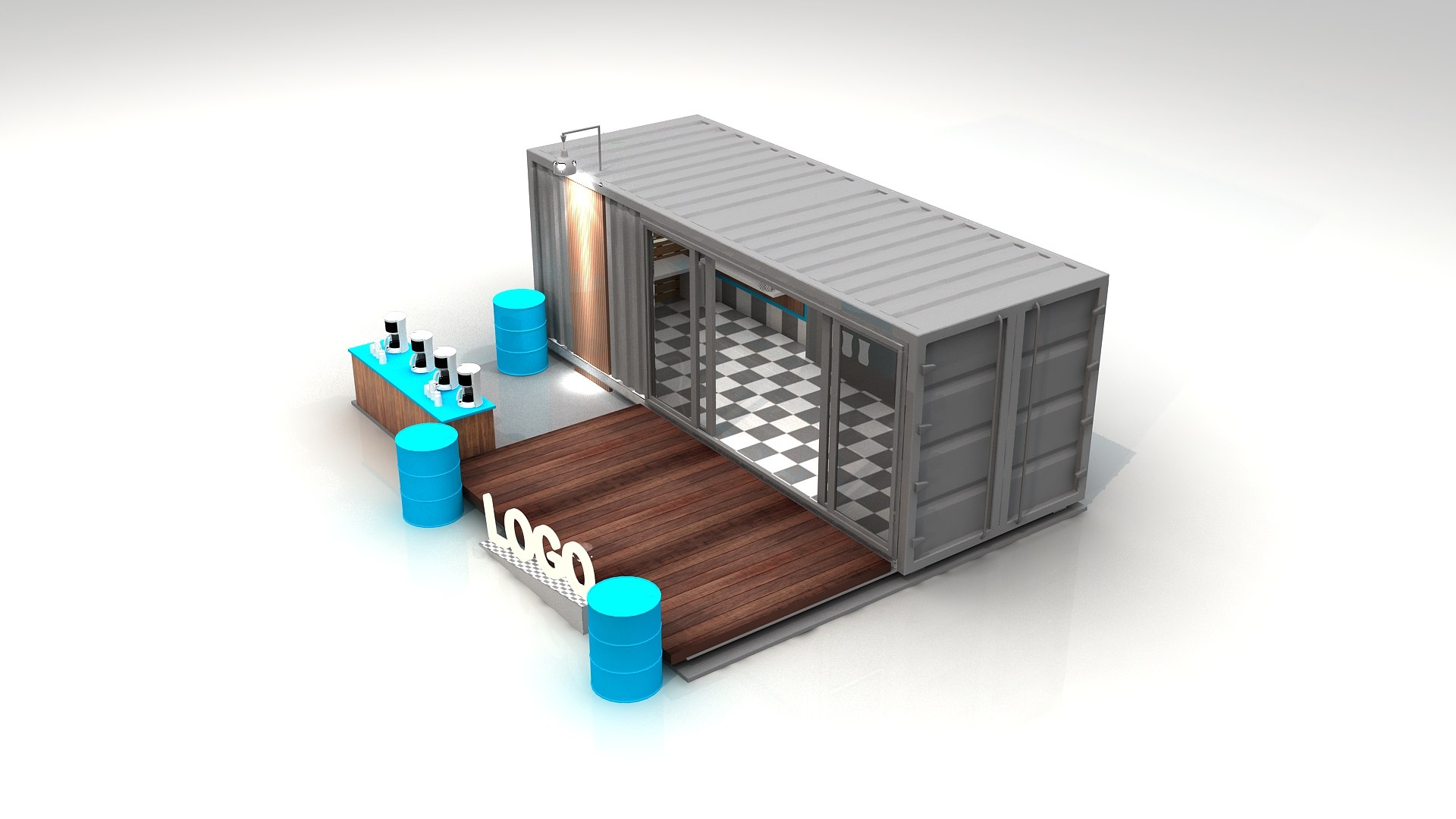 3D Event Container 3D Model Model - TurboSquid 2004997