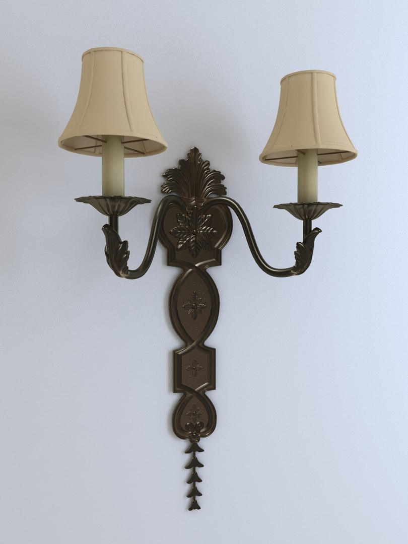 wall lamp 3d model