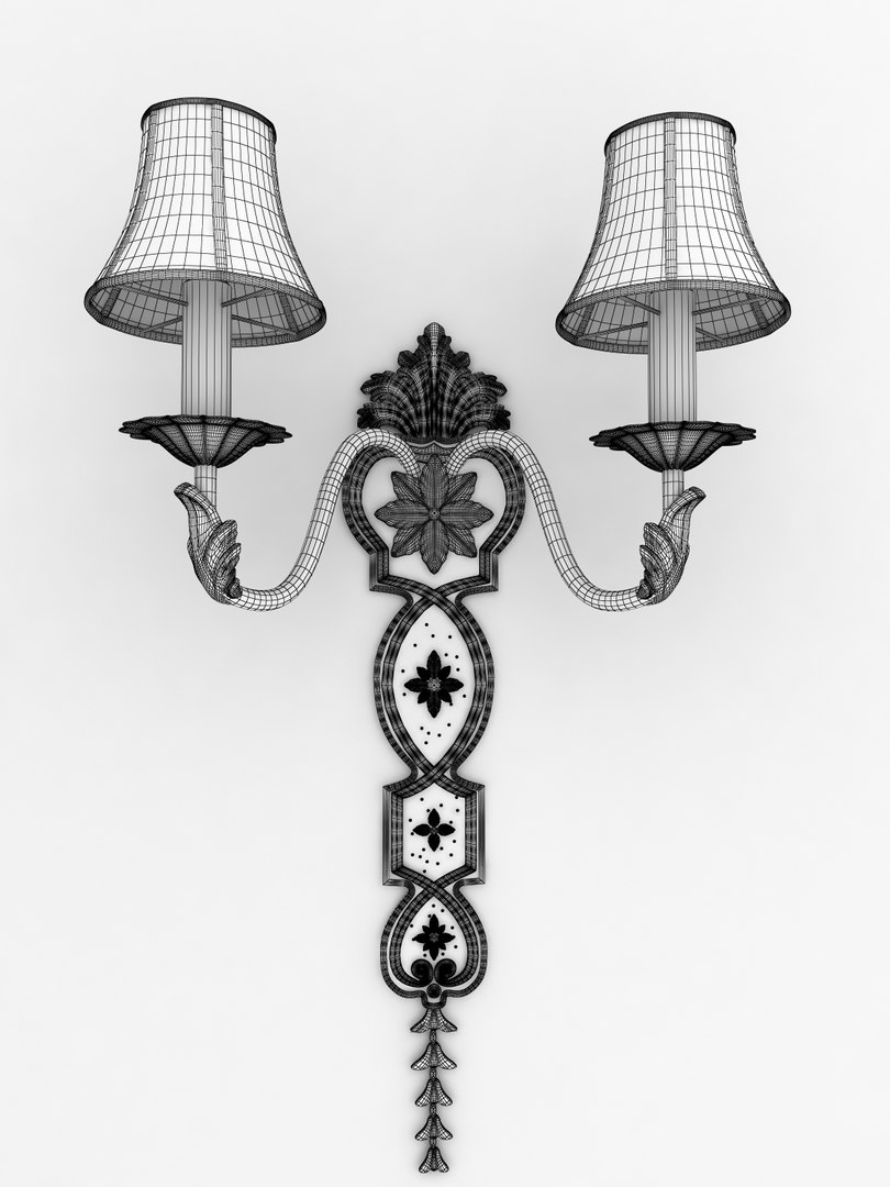wall lamp 3d model