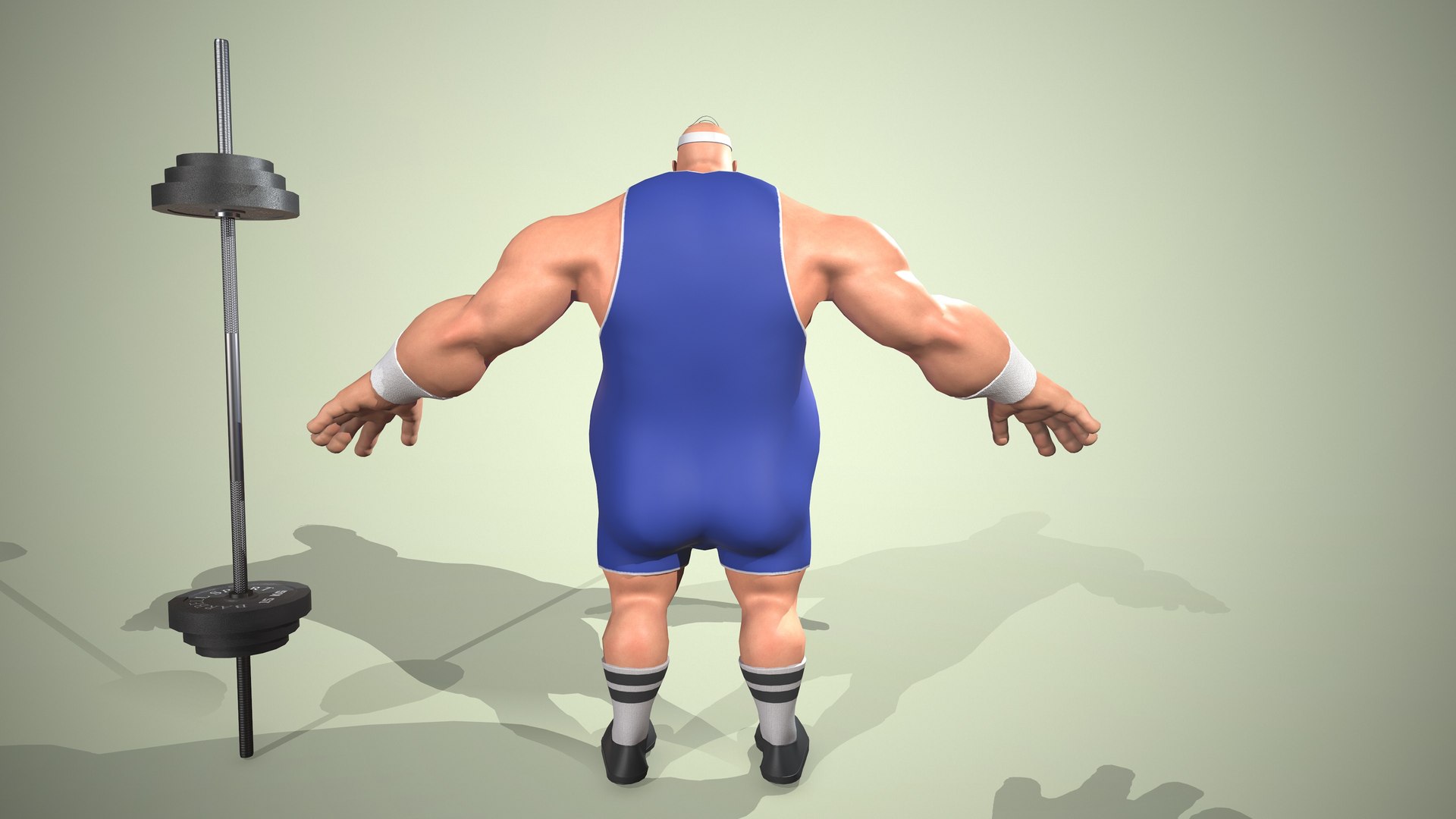 3D Strong Man Model - TurboSquid 1854259