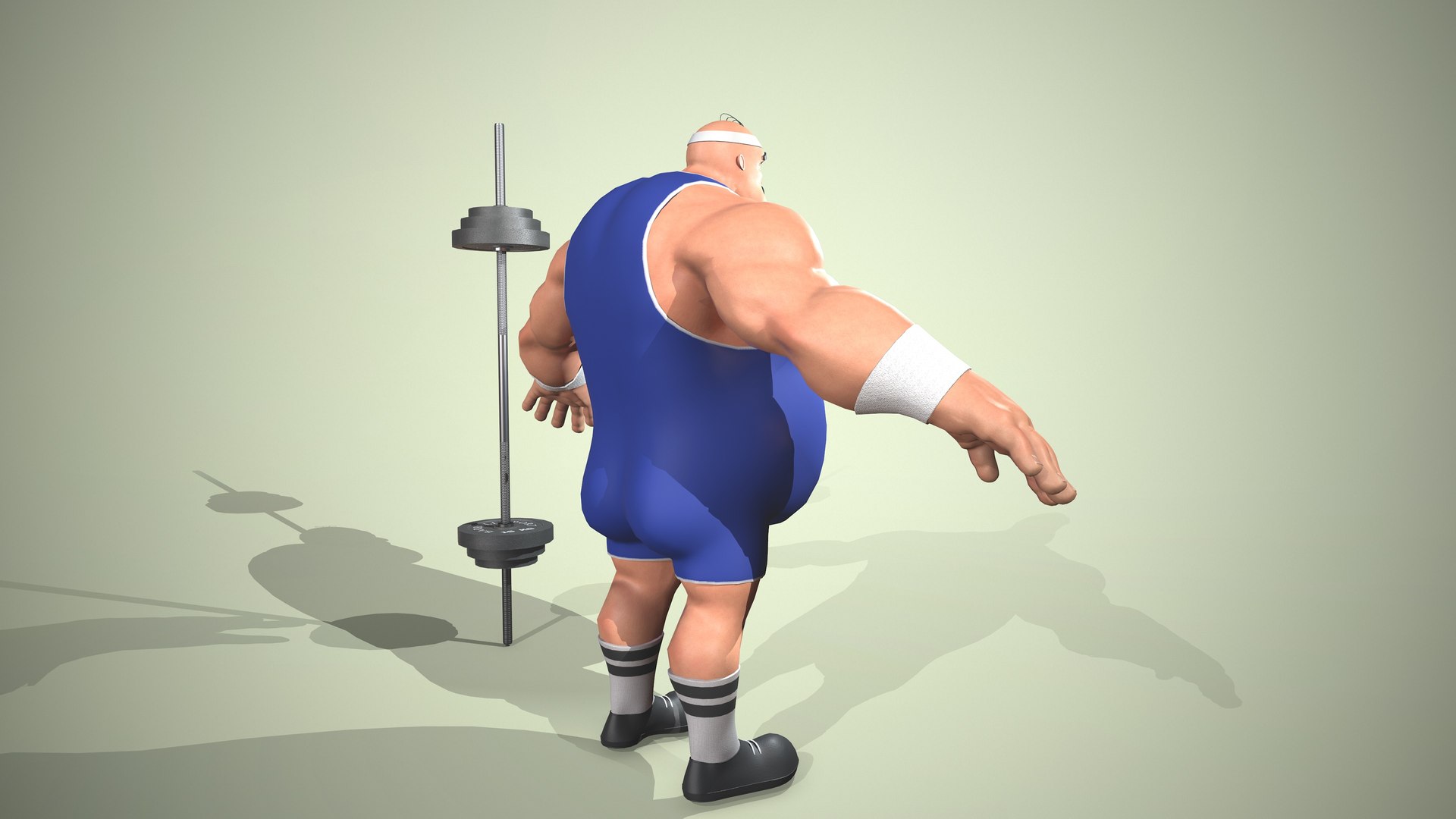 3D Strong Man Model - TurboSquid 1854259