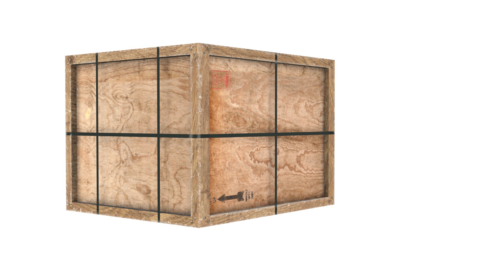 Cardboard Carton 3D Model - TurboSquid 2376103