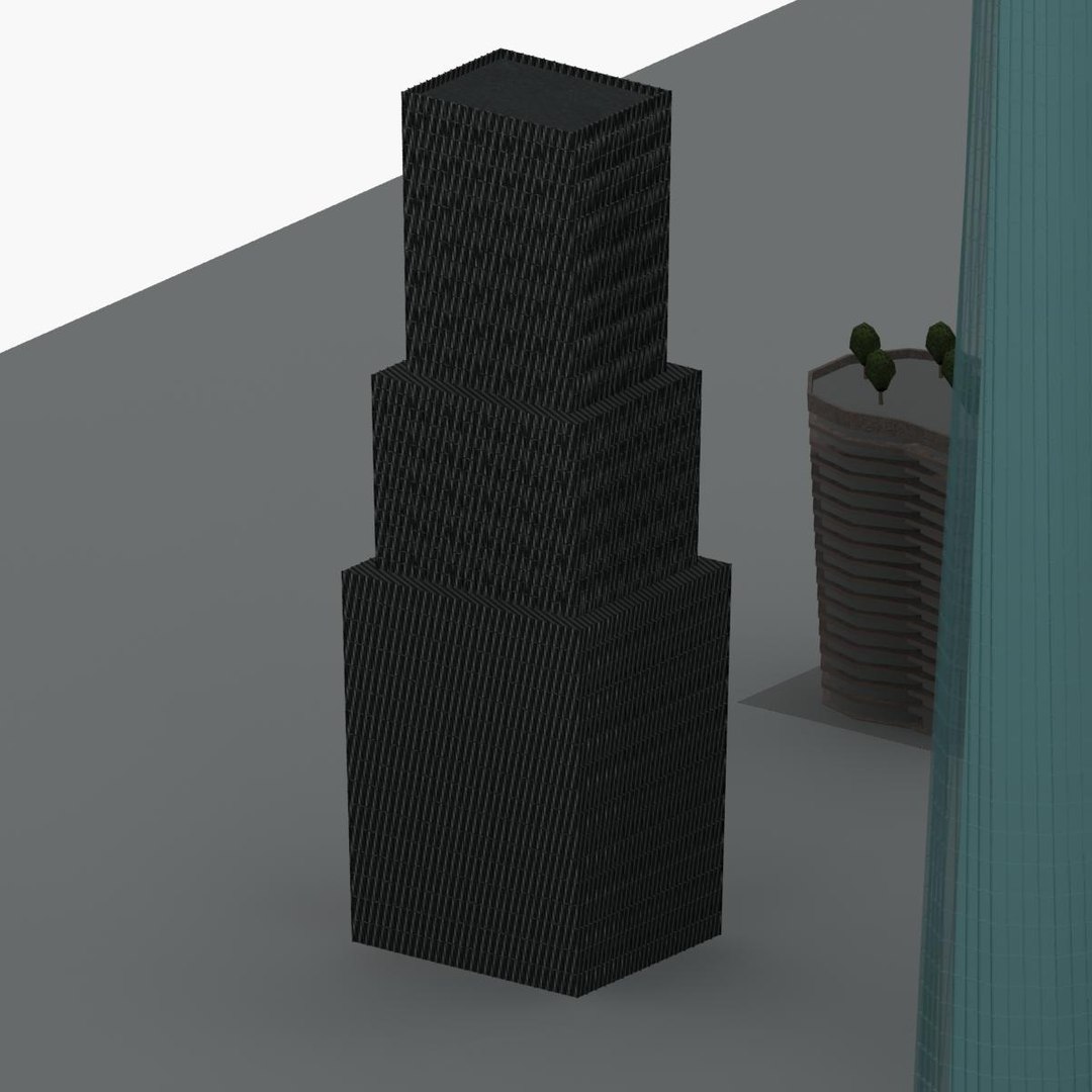 Free Fbx Mode Rise Buildings