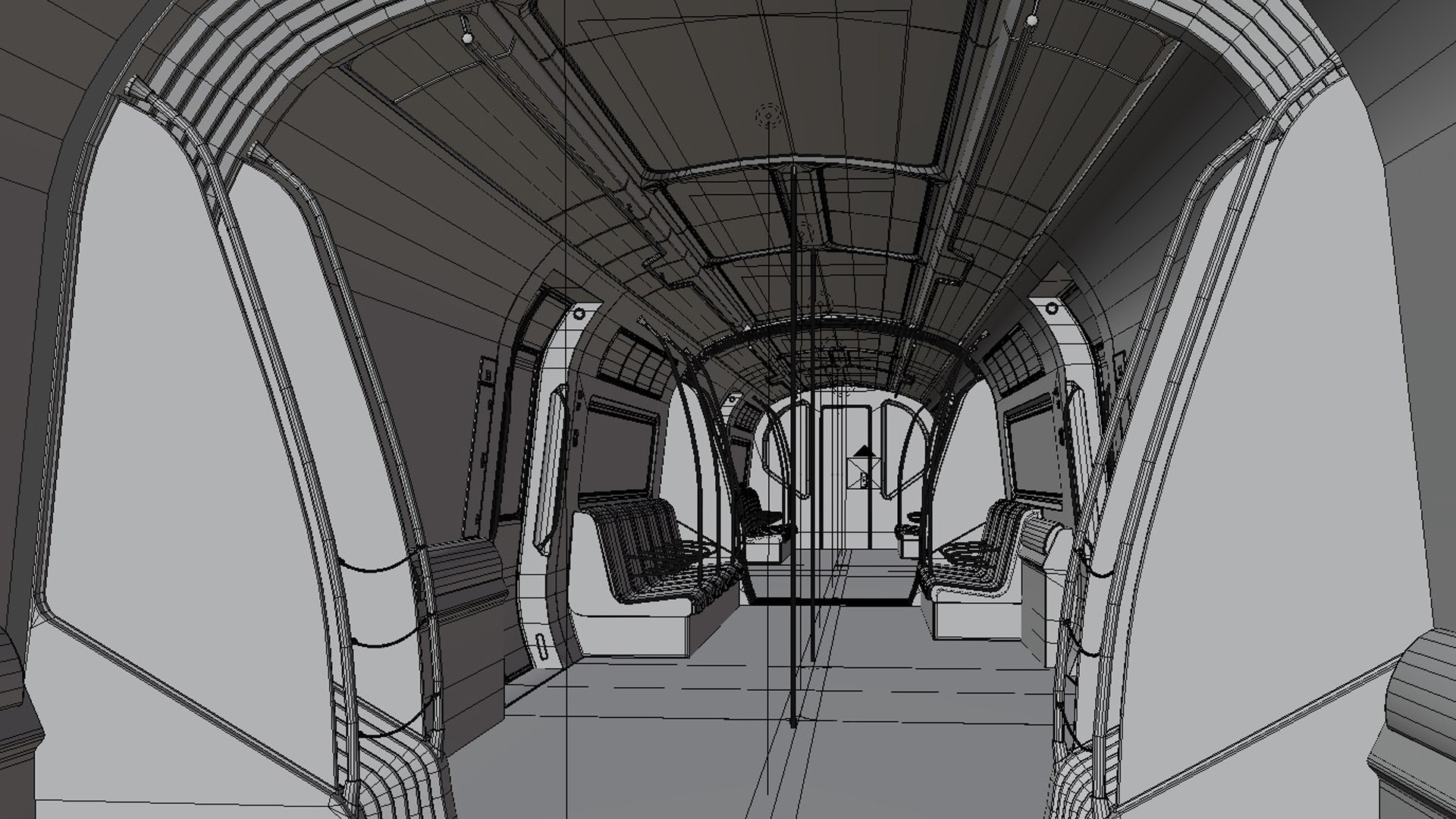 Sci Fi Metro 3D Model - TurboSquid 1827448