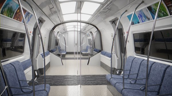 Subway Station -Real Time - Scene Eevee 3D model - TurboSquid 1868989