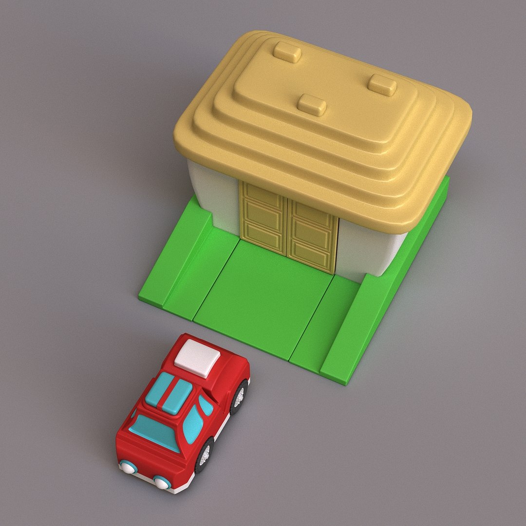 Car Garage 3D Model - TurboSquid 1328244