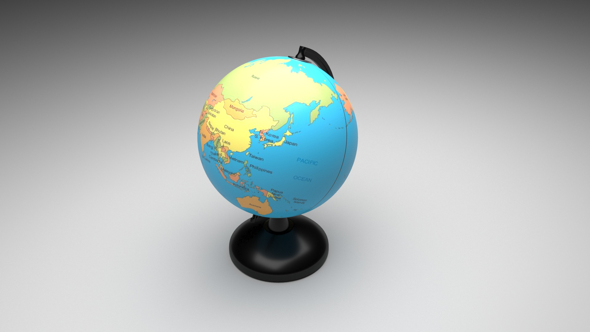 Globe 3D - TurboSquid 1854329