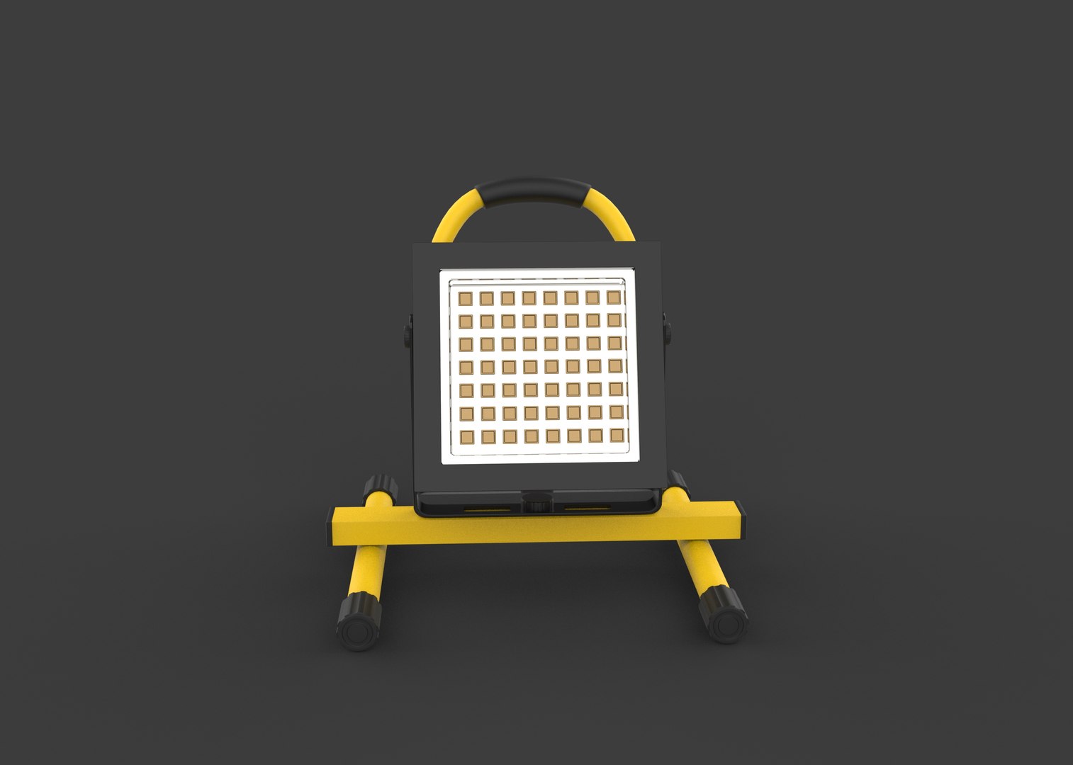 3D Model Halogen Work Light 3D Model - TurboSquid 2371198