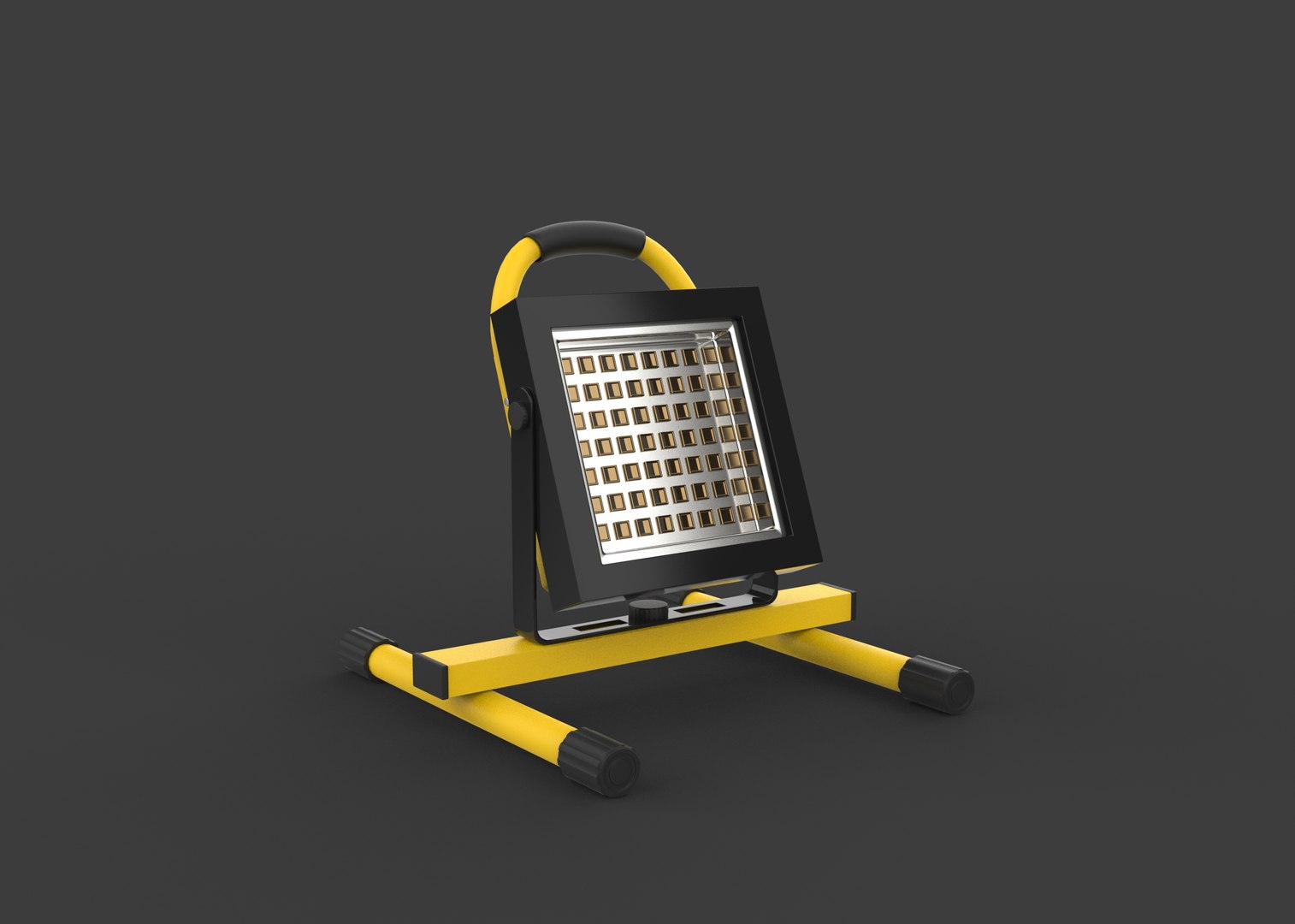 3D Model Halogen Work Light 3D Model - TurboSquid 2371198