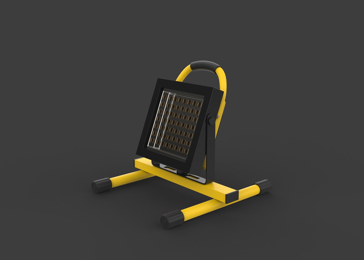 3D Model Halogen Work Light 3D Model - TurboSquid 2371198