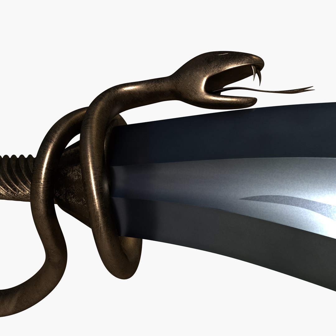 Pirate Blade Snake 3D Model - TurboSquid 1485590