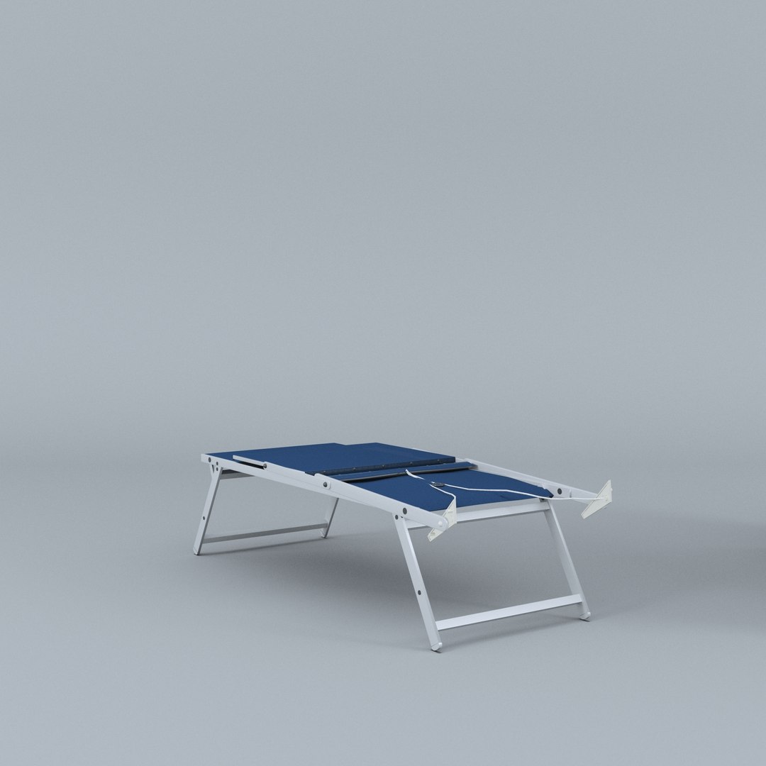 Beach Sun Lounger - Sunbed Model - TurboSquid 2205248