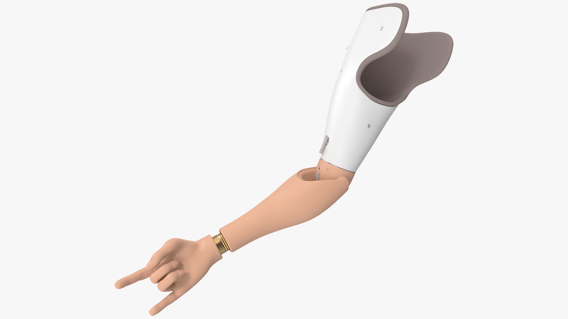 Detailed Prosthetic Arm Rigged For Cinema 4D 3D - TurboSquid 2369014