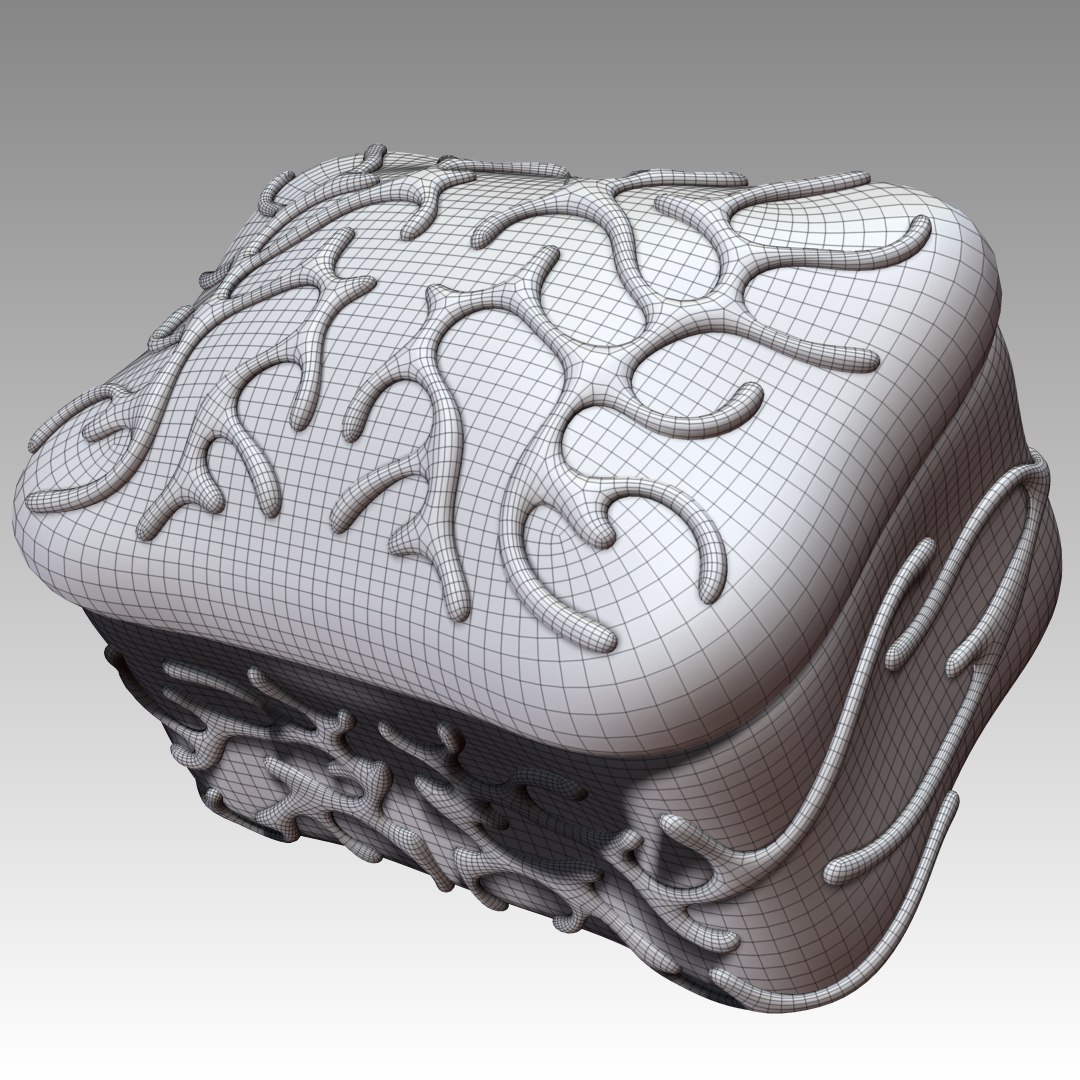 Jewelry Box Jewel 3d C4d