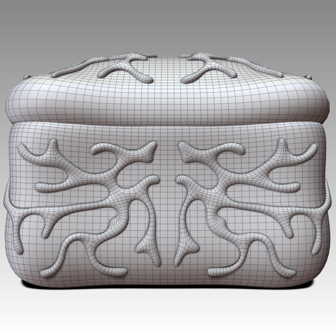 Jewelry Box Jewel 3d C4d