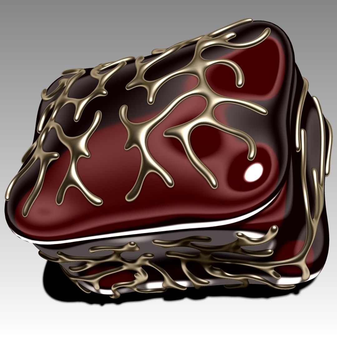 Jewelry Box Jewel 3d C4d