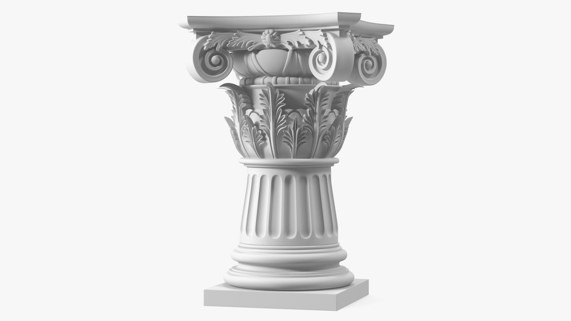 3D Composite Order Pedestal - TurboSquid 2247033