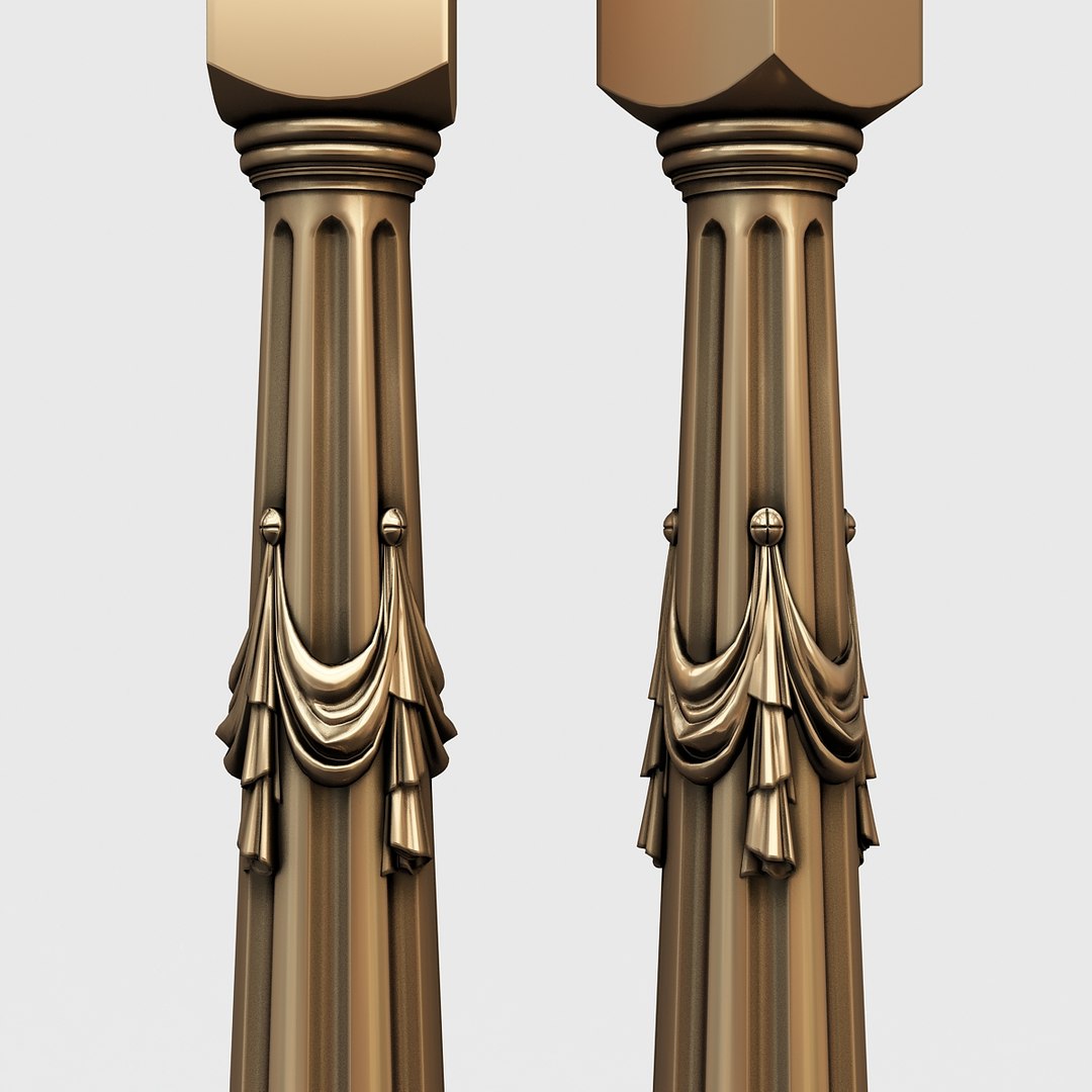 3D Baluster Classic - TurboSquid 1483461
