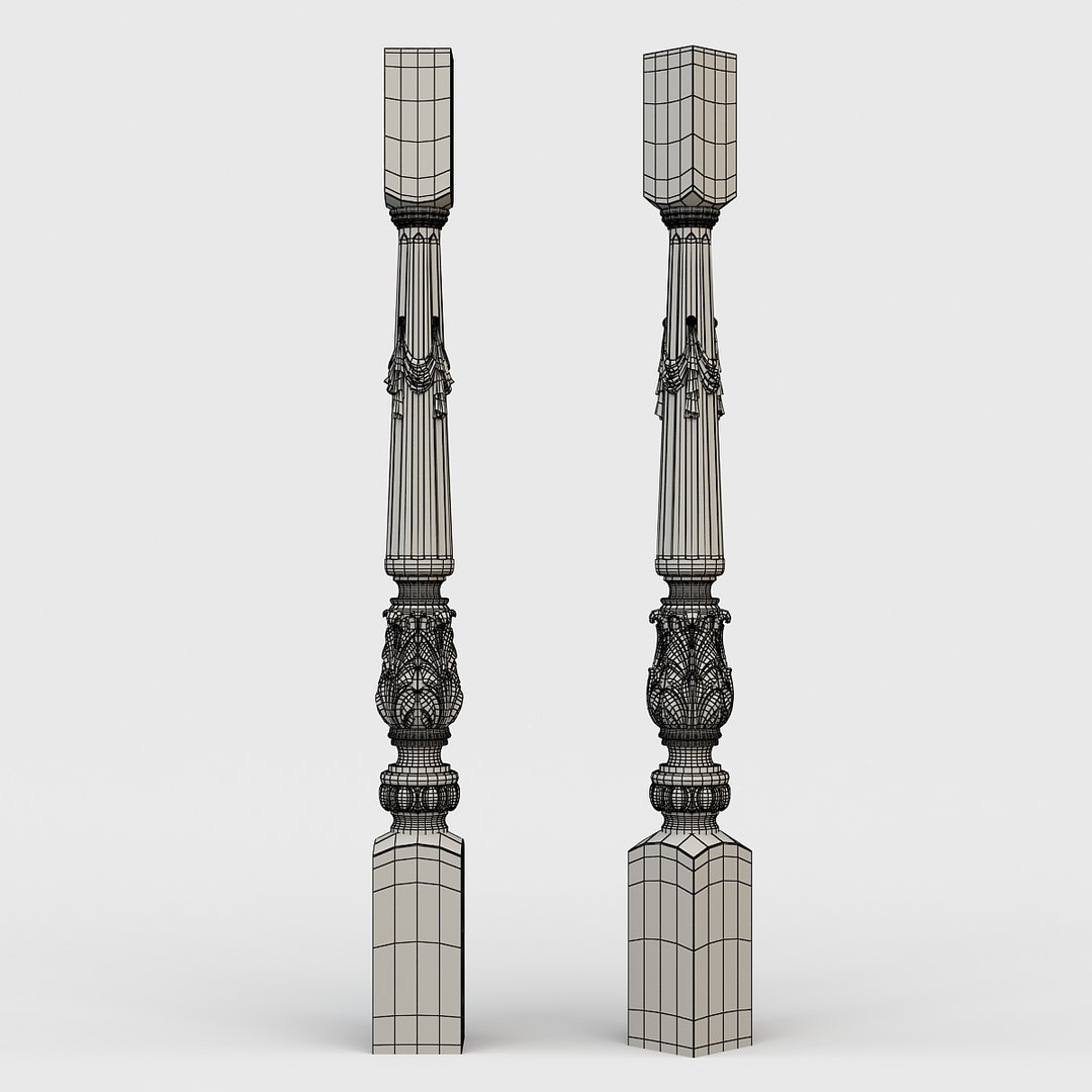 3D Baluster Classic - TurboSquid 1483461