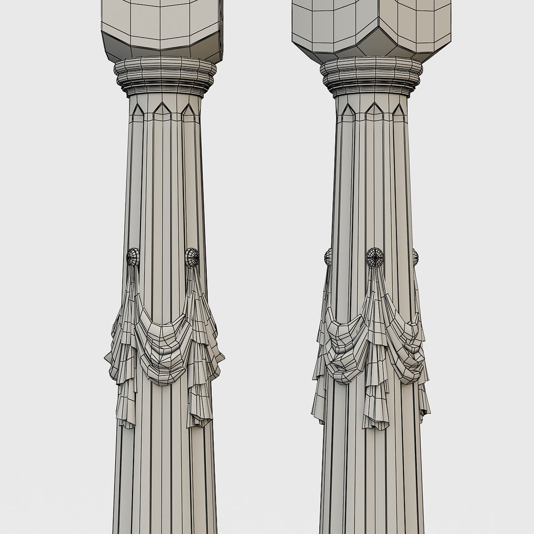 3D Baluster Classic - TurboSquid 1483461