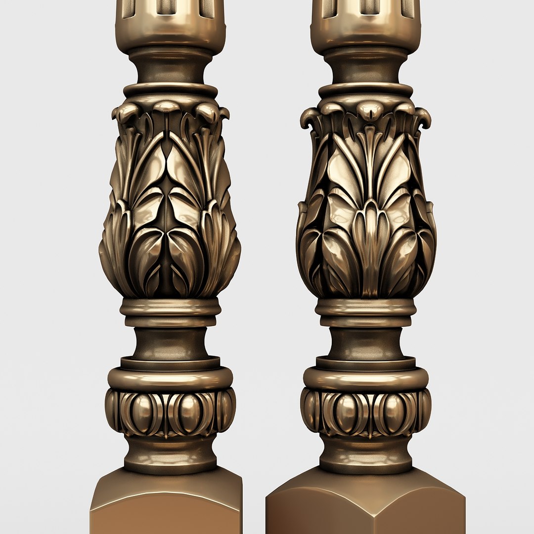 3D Baluster Classic - TurboSquid 1483461