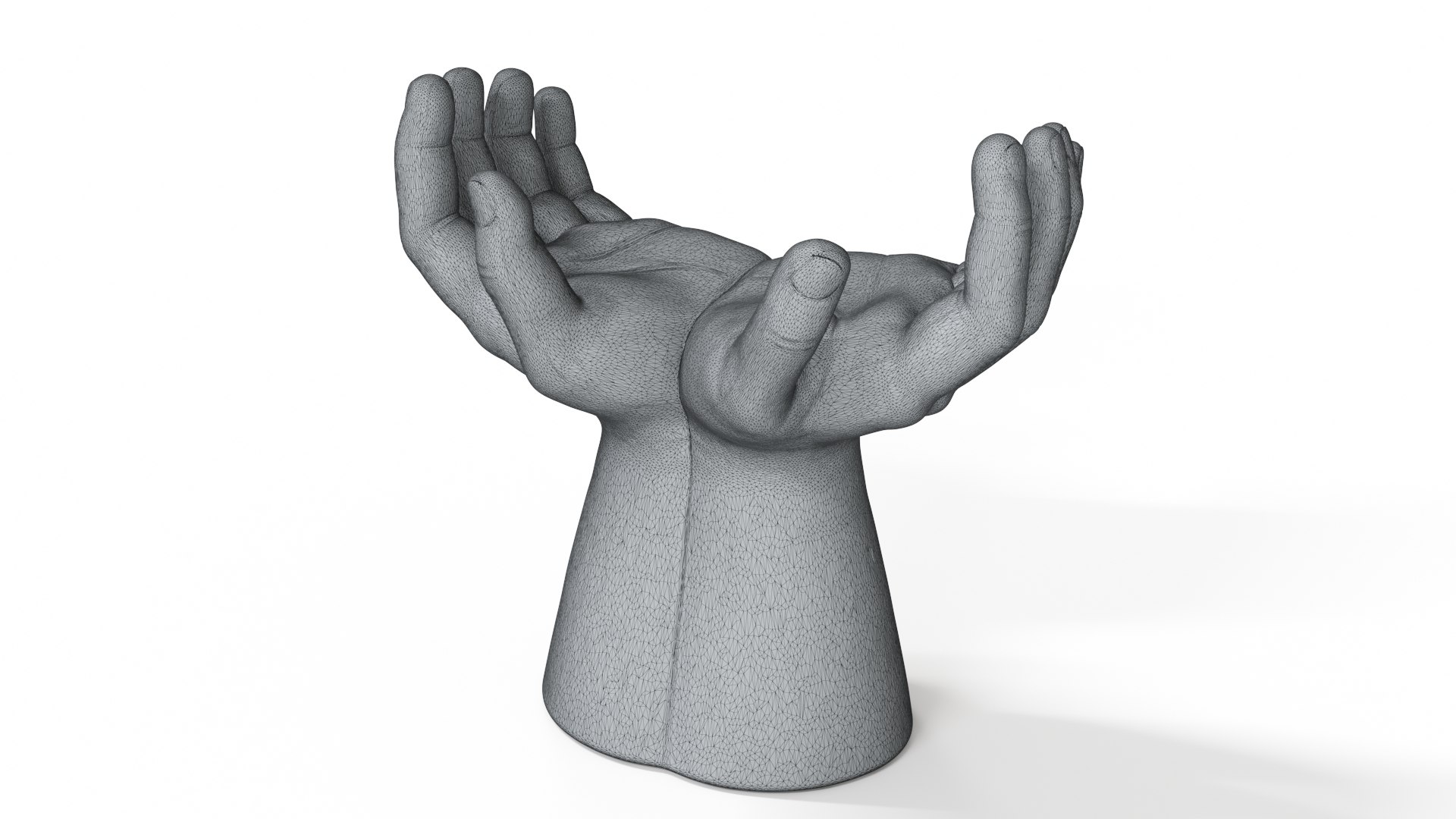 Hands Stool 3D Model - TurboSquid 2079293
