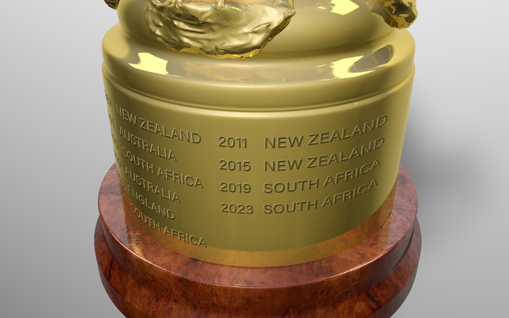 The Webb Ellis Cup Low Poly 2023 L2065 3D - TurboSquid 2154290