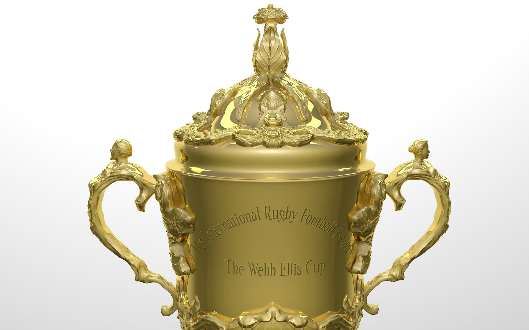 The Webb Ellis Cup Low Poly 2023 L2065 3D - TurboSquid 2154290
