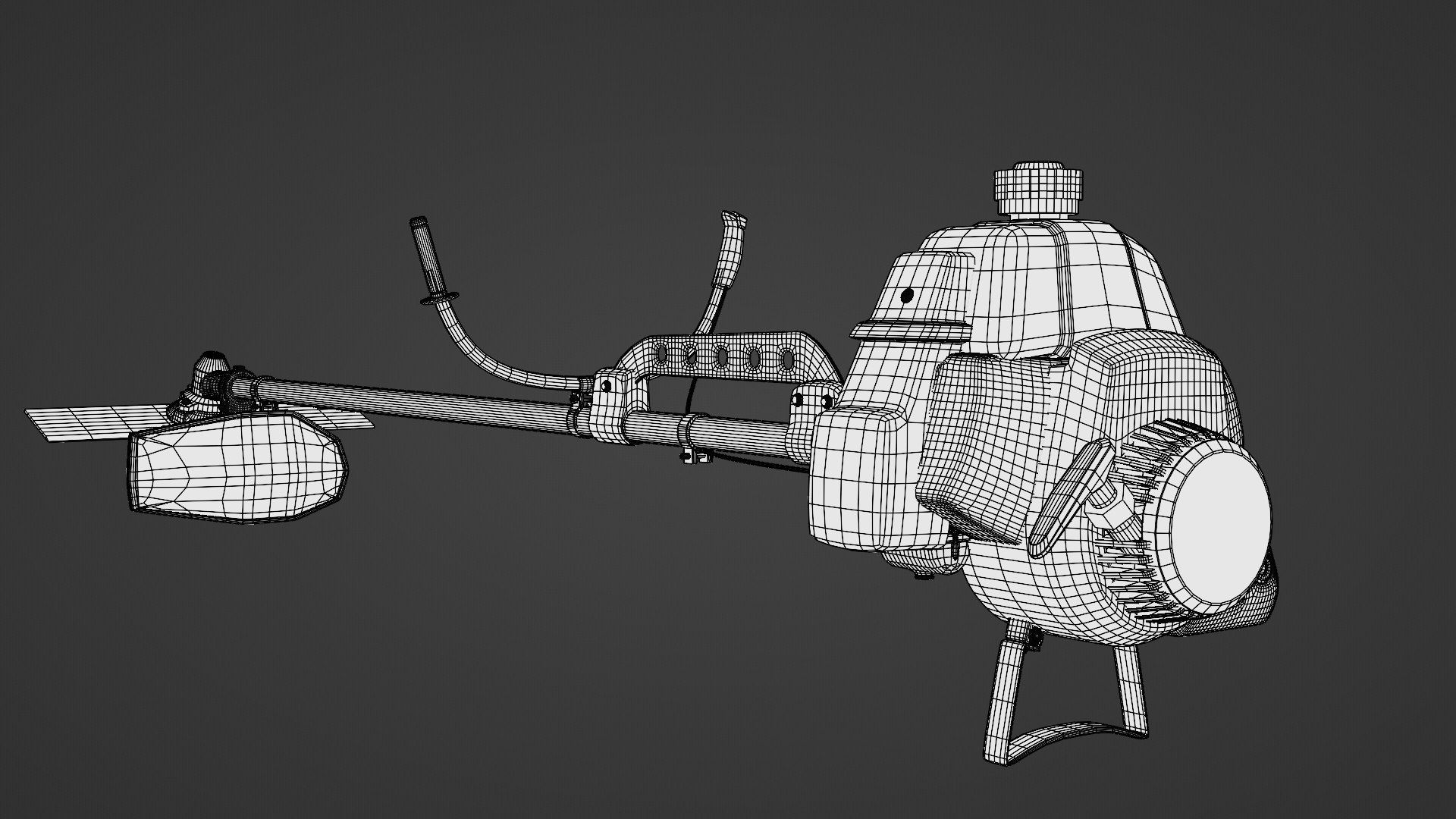 Robin Grass Cutter Model - TurboSquid 2248121