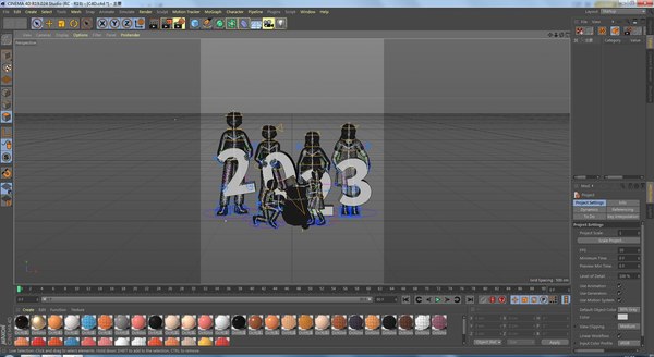 3D Cartoon characters family reunion model - TurboSquid 2044284