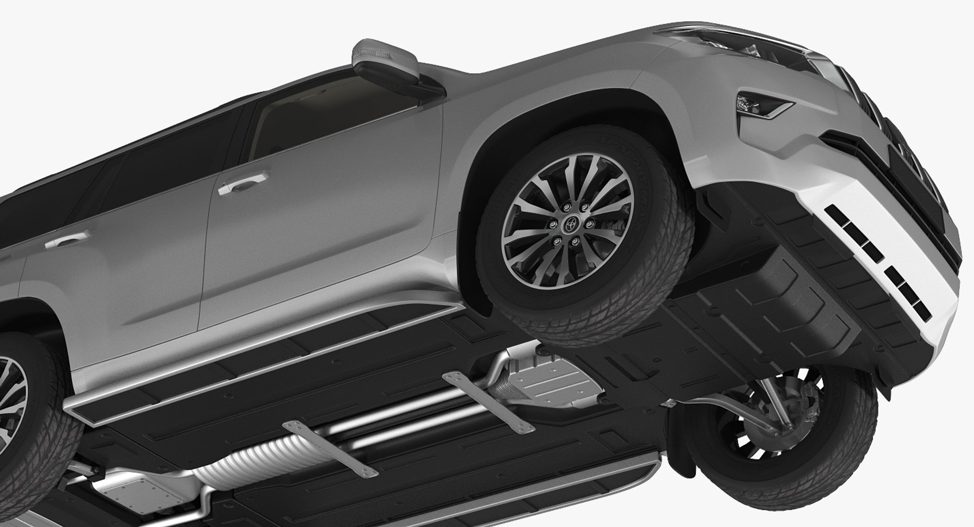 3D toyota prado 2018 rigged - TurboSquid 1329182