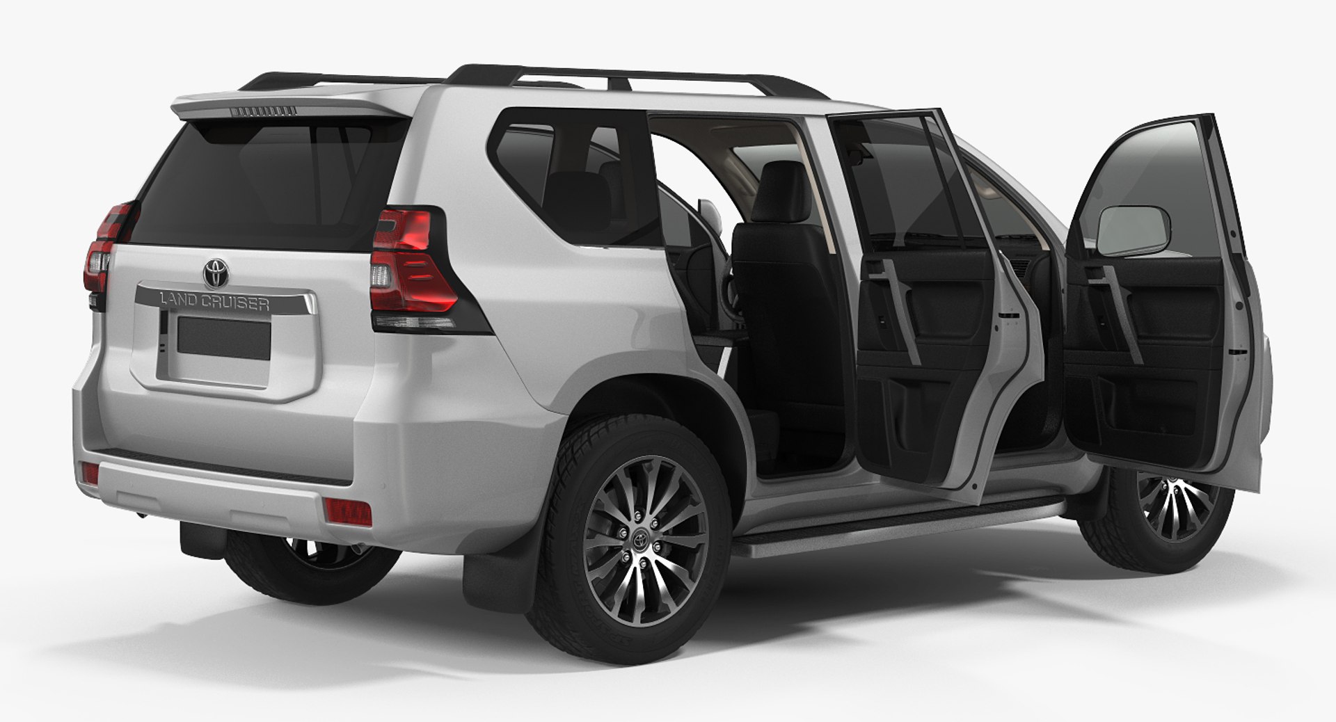 3D toyota prado 2018 rigged - TurboSquid 1329182