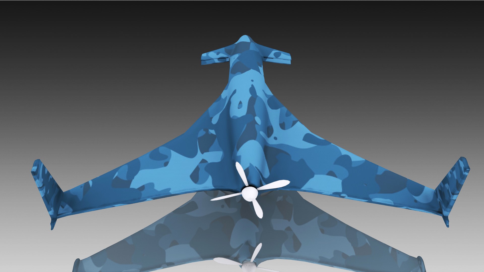 Burraq UAV Drone 3D Model - TurboSquid 1728721