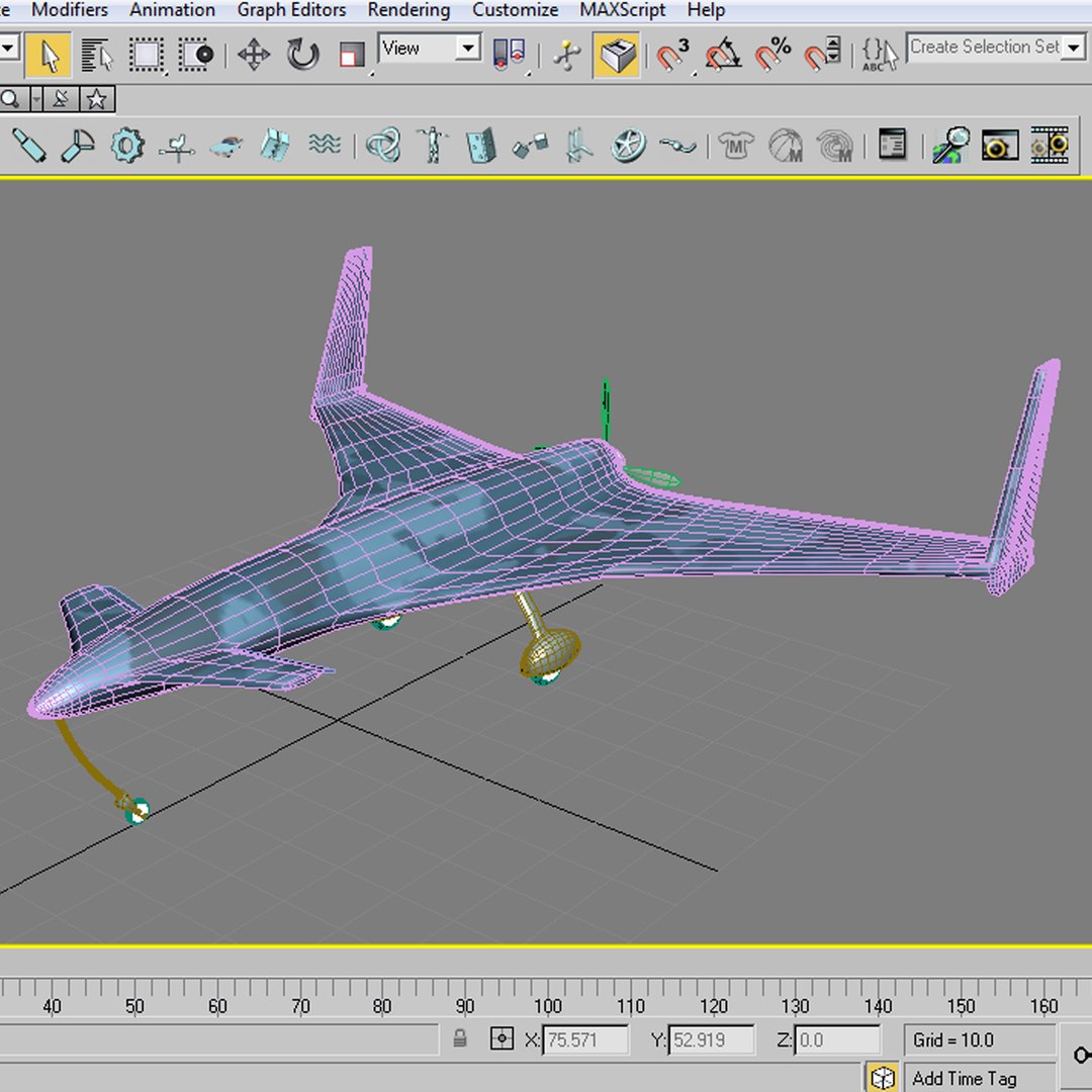 Burraq UAV Drone 3D Model - TurboSquid 1728721