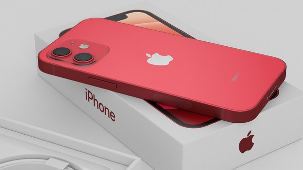 12 mini unboxed product 3D model - TurboSquid 1706975