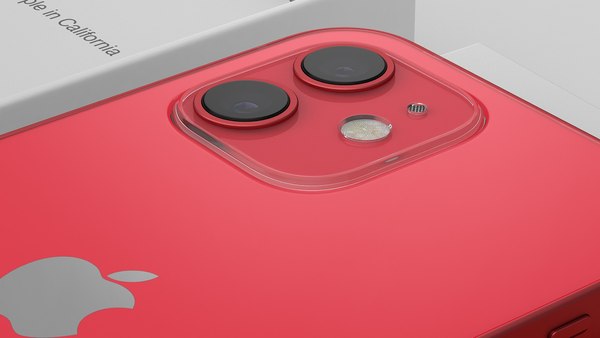 12 mini unboxed product 3D model - TurboSquid 1706975