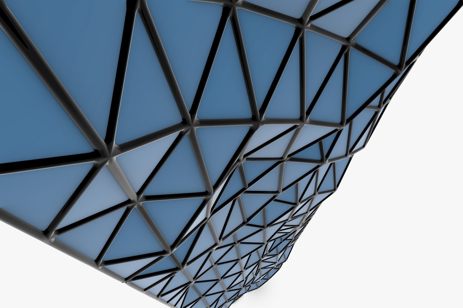 Crinkled Polygons Skyscraper 3D Model - TurboSquid 2026113