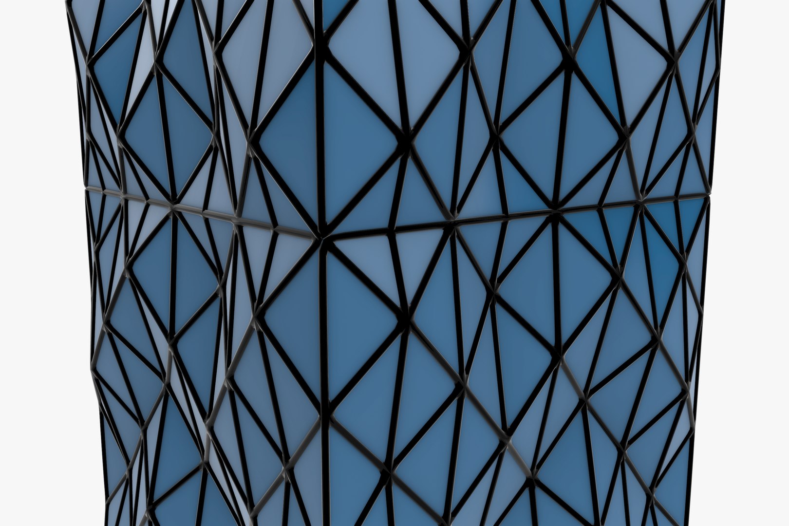 Crinkled Polygons Skyscraper 3D Model - TurboSquid 2026113