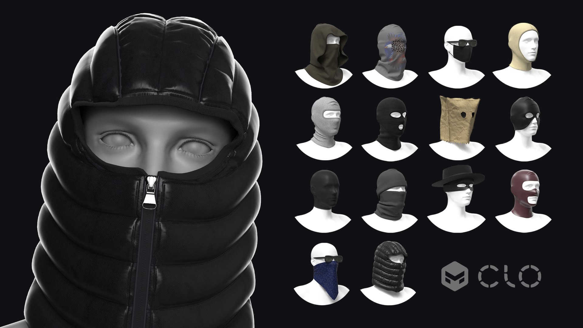 3D MASK MANIA PACK 2021 Genesis 8 Male Zprj Obj Fbx Highpoly ...