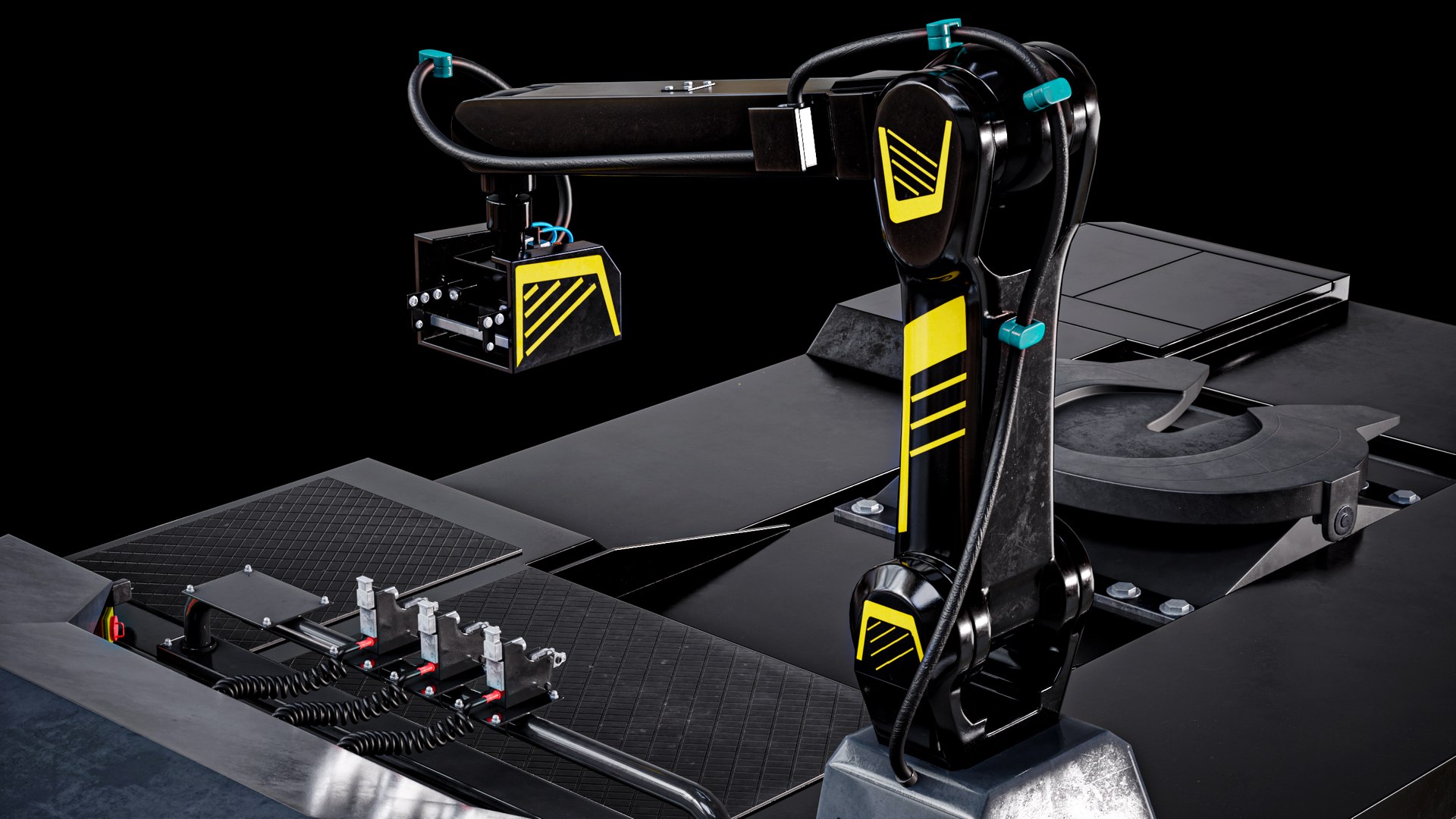 Port Robotic Vehicle Gaussin Virtual Driver 3D Model - TurboSquid 2275281