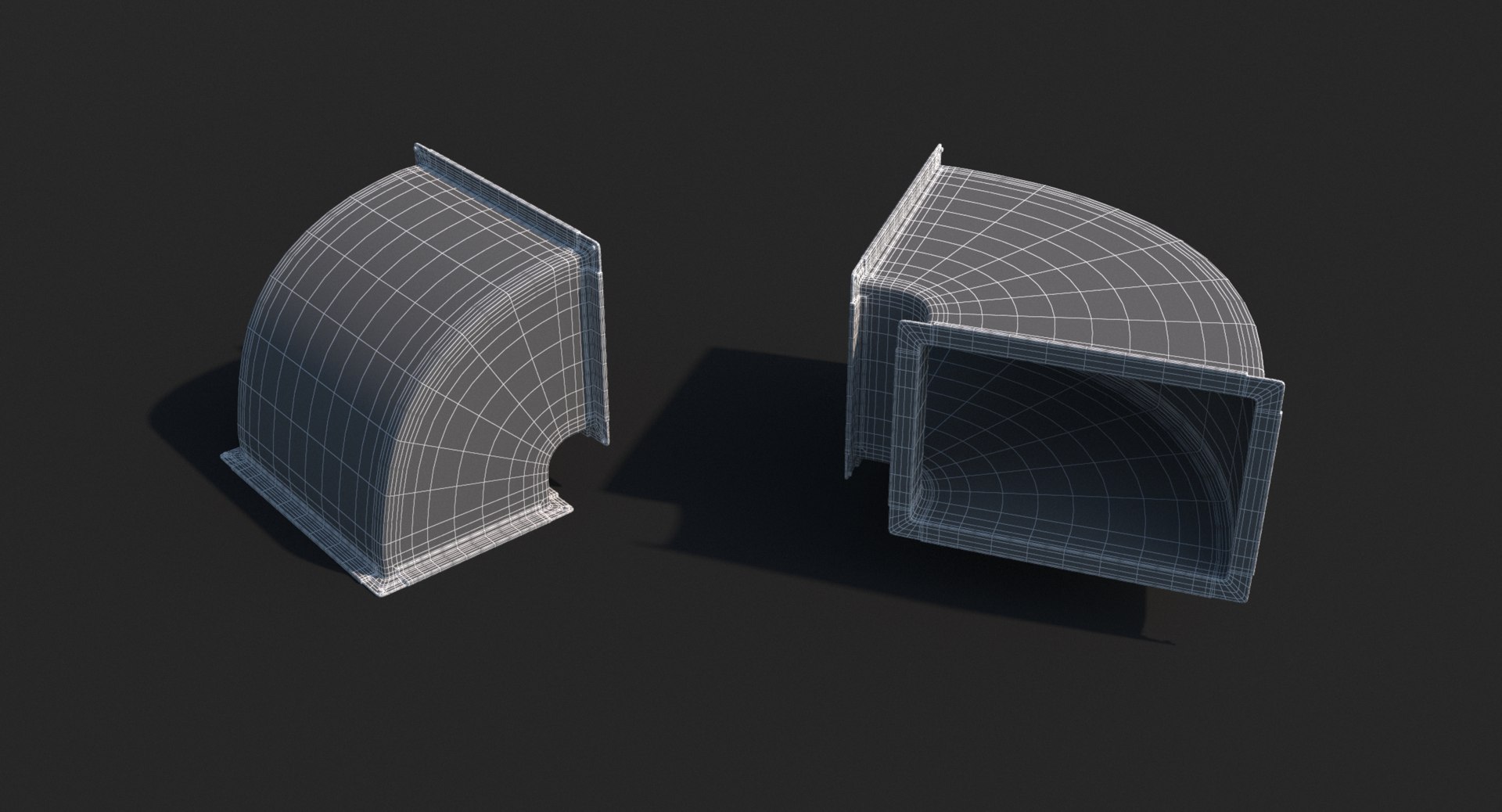 3D air duct model - TurboSquid 1399565