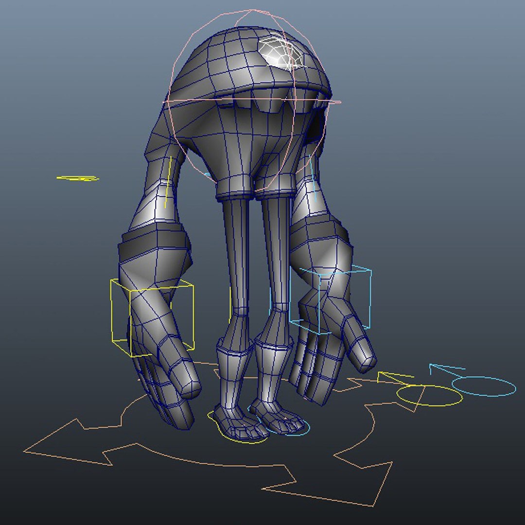 Boxer Alien Rigged 3d 3ds